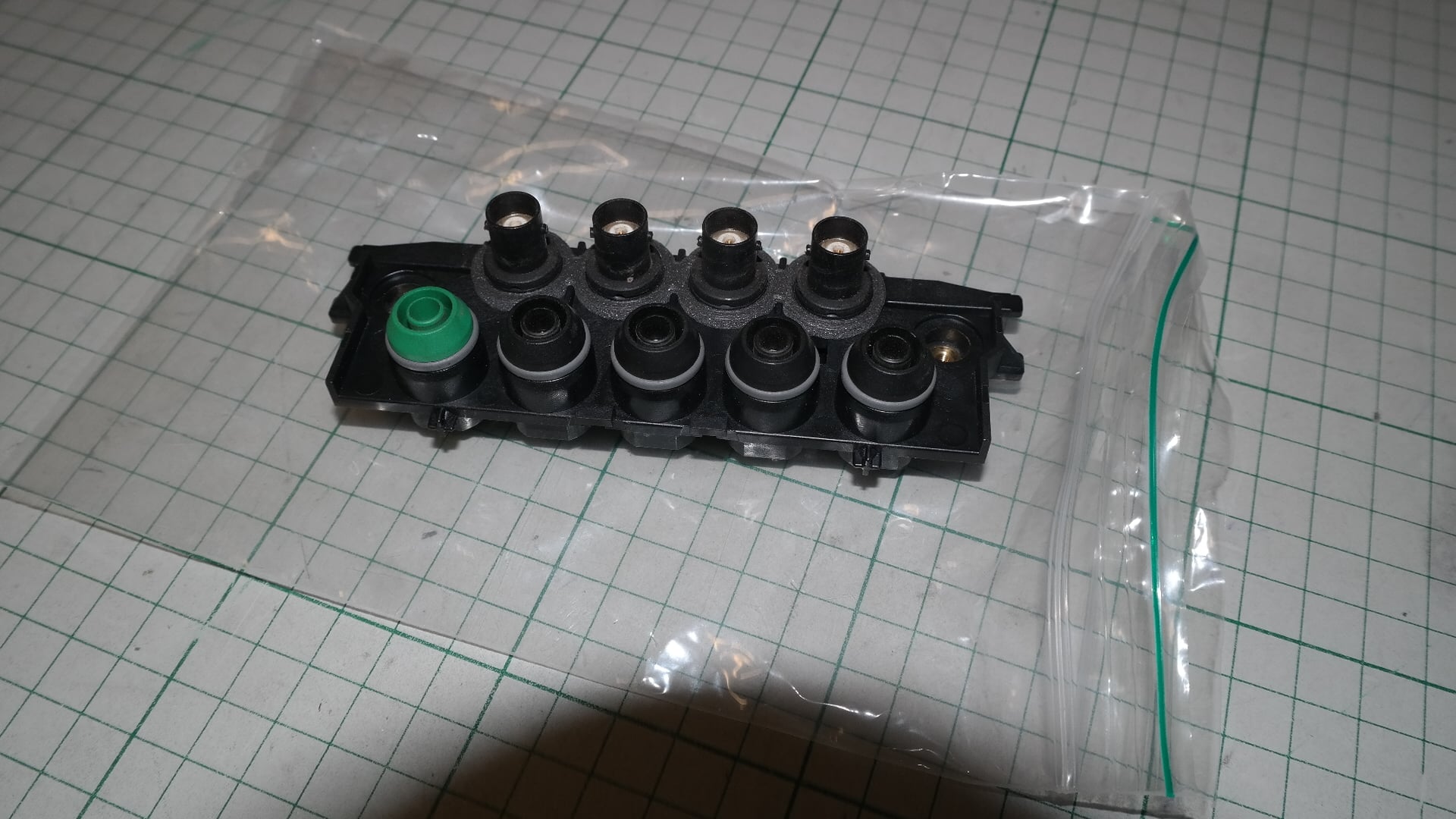 Fluke 435 434 top connection part bnc plug connector housing - TME ...