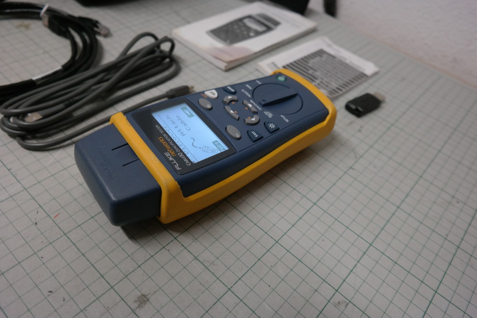 Fluke Networks CIQ-100 CableIQ Cable IQ Qualification Tester / network ...