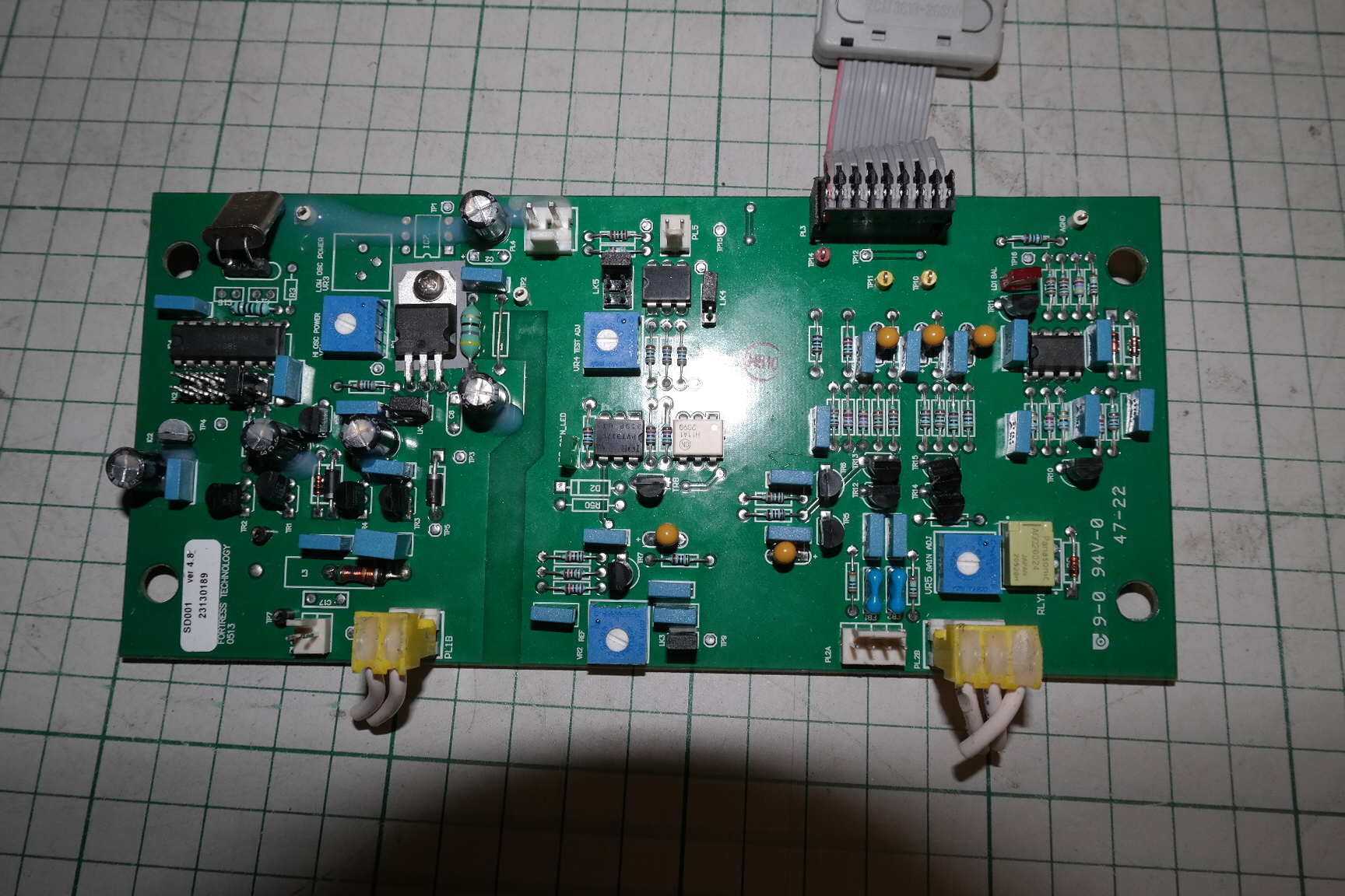 Fortress Metal Detector Stealth SD001 VER 4.8 SEARCH HEAD PCB CIRCUIT ...