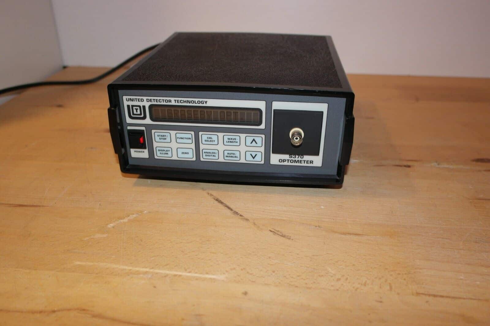 United Detector Technology UDT S370 Single Channel Optometer Meter ...