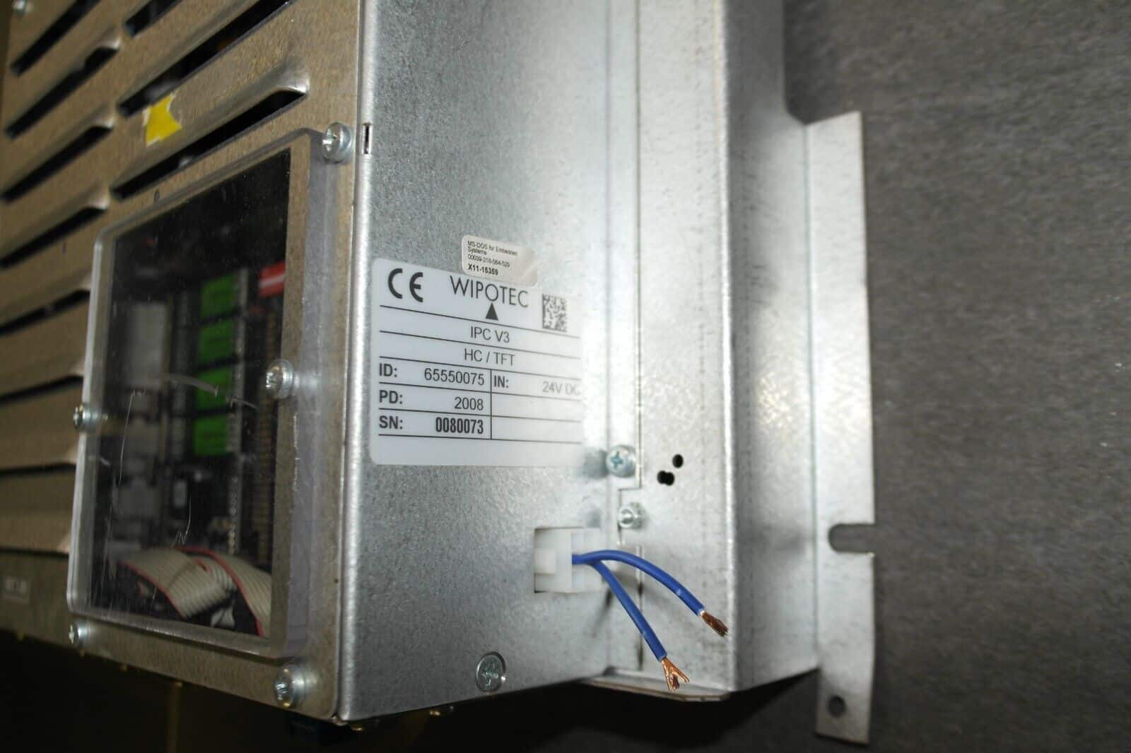 WIPOTEC IPC V3 INDUSTRY PC COMPUTER hc tft - TME Trading Company