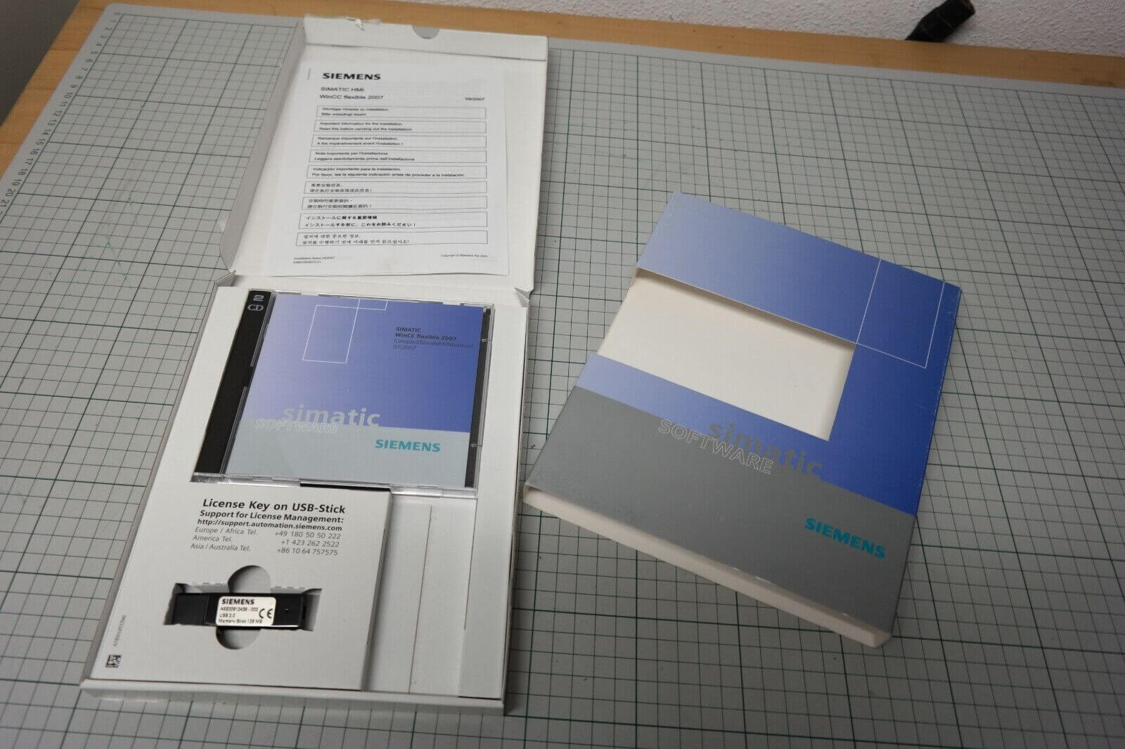 Siemens Simatic Software WinCC flexible 2007 Advanced 6AV6613-0AA51 ...