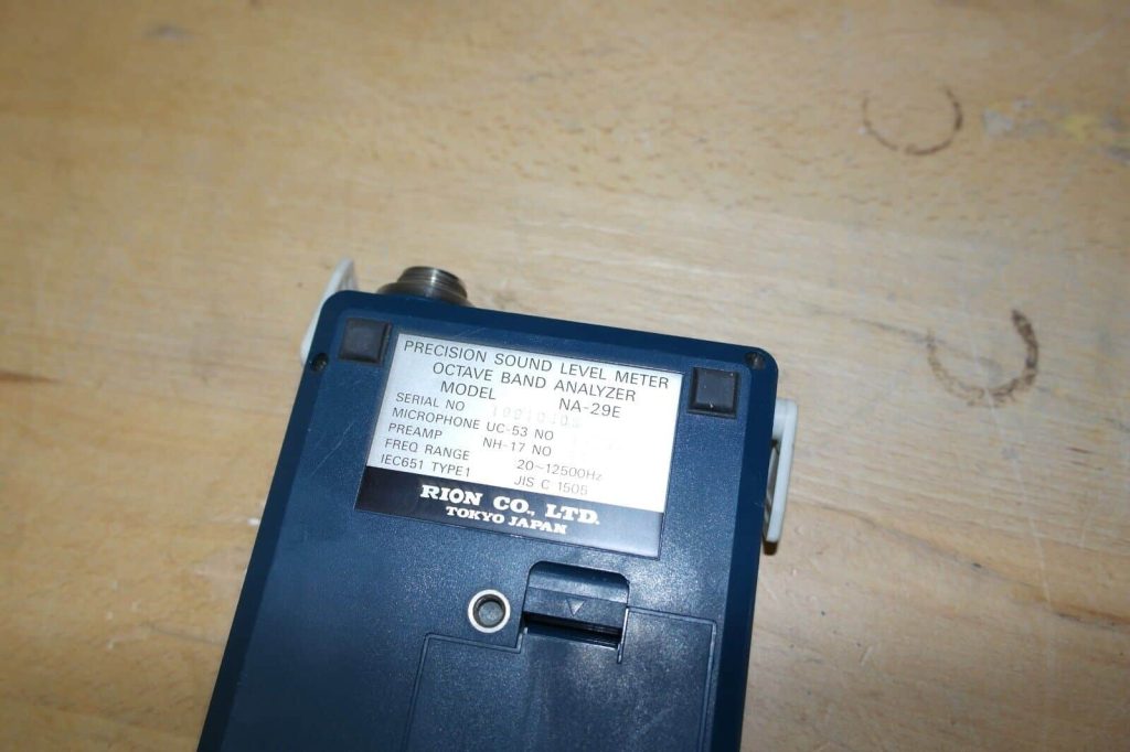 RION precision sound level meter octave band analyzer NA-29E /na-29 ...